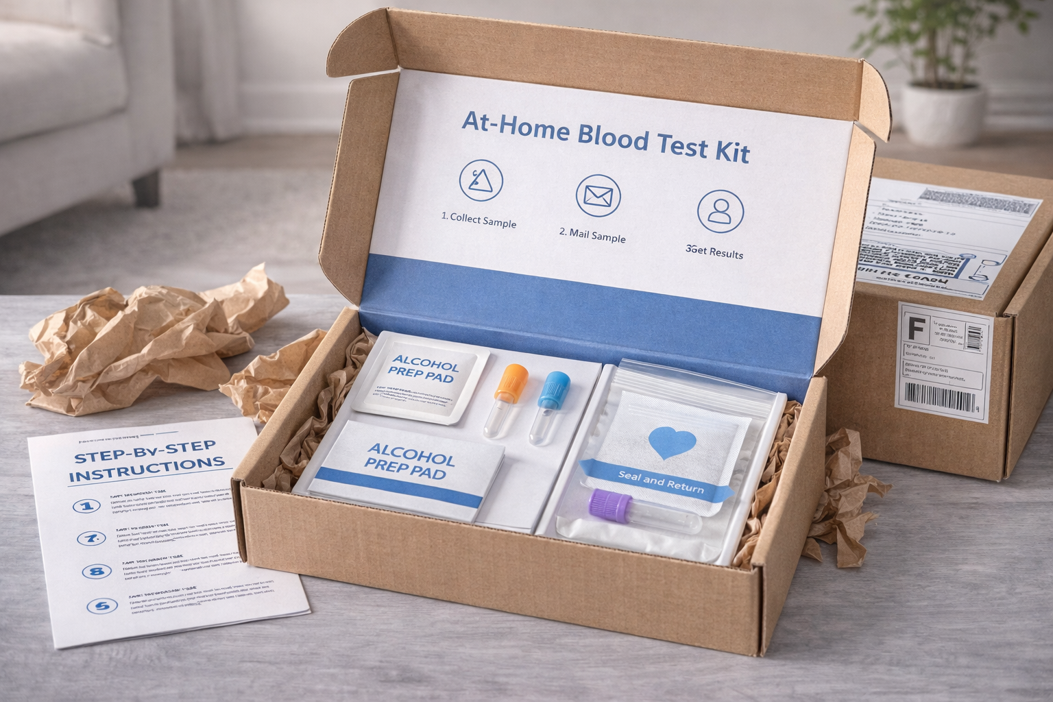 At Home Labs | Fast, Private Blood Tests From Home